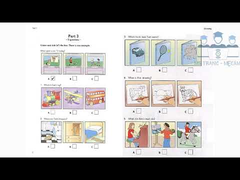 STARTERS 6 TEST 1 - YouTube