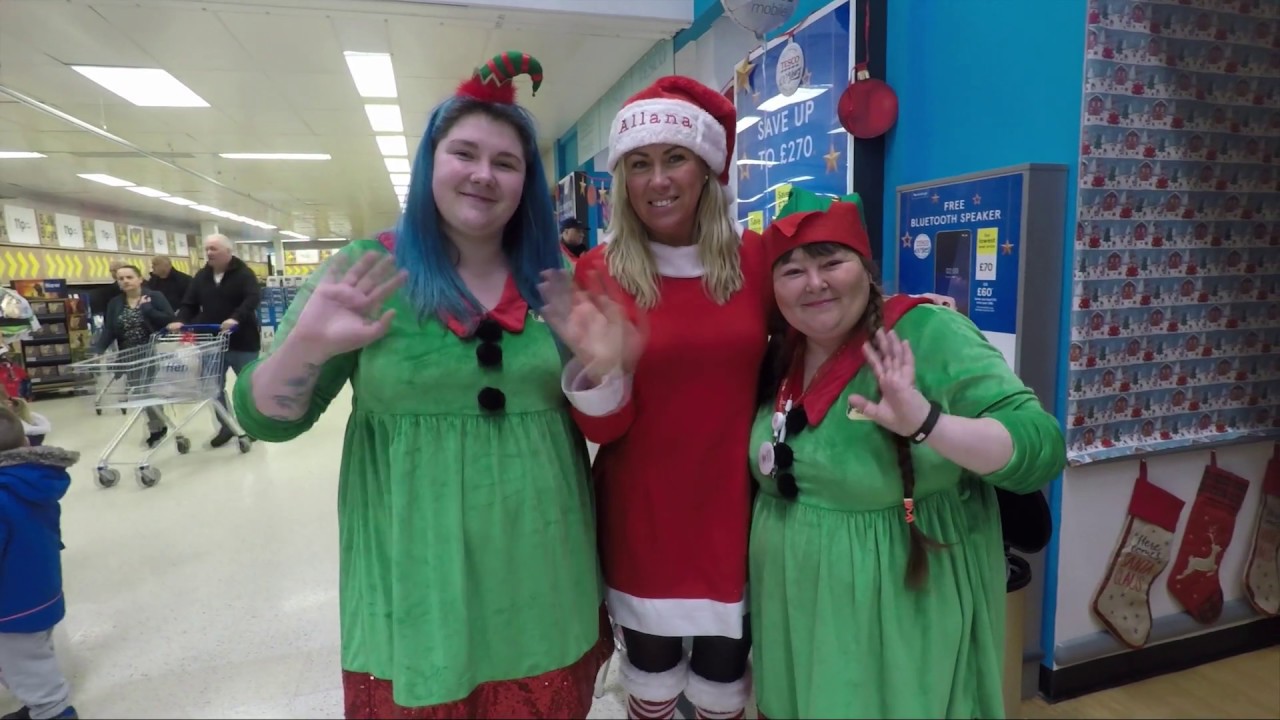 Tesco Extra Cumbernauld | Santa's Grotto | 2019 - YouTube