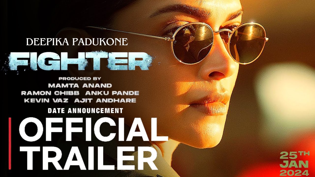 FIGHTER TRAILER | Hrithik Roshan | Anil Kapoor | Deepika Padukone ...
