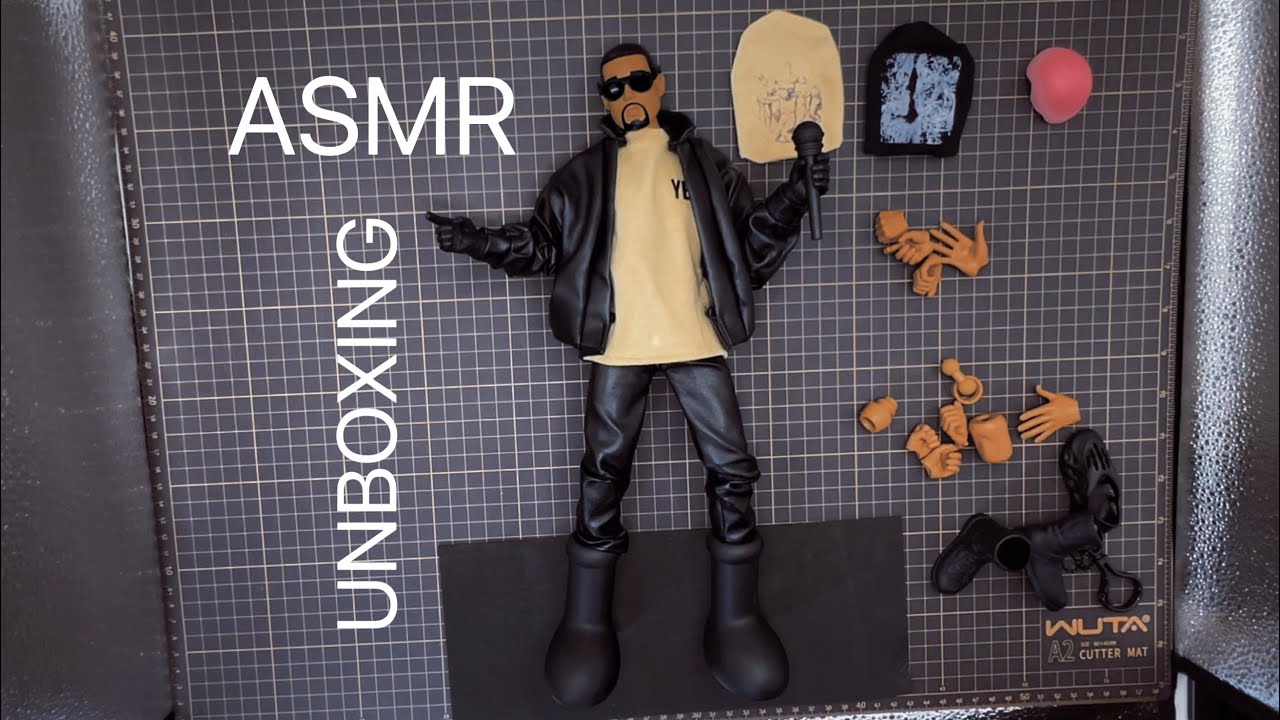 ASMR Unboxing Action Figure of YE (Kanye West) 01 - YouTube