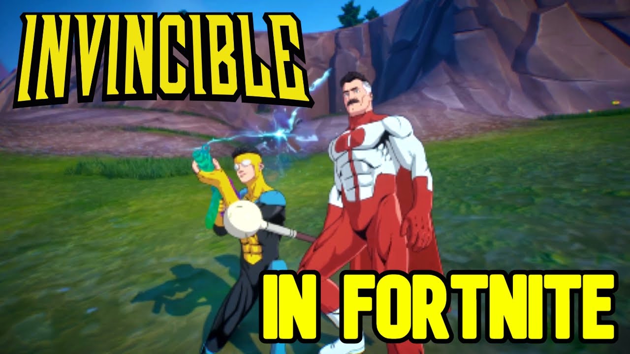invincible in fortnite… - YouTube