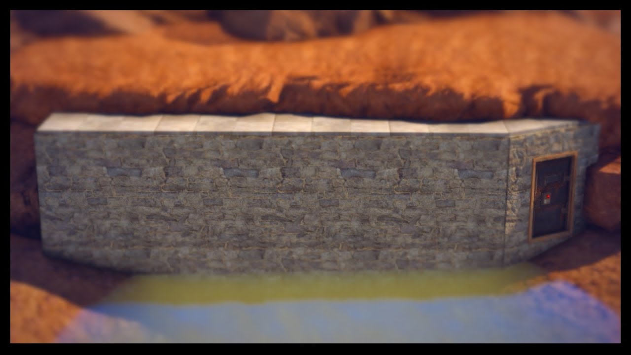 Rust Raids: COMPACT RIVER BASE | IN the ROCK - YouTube