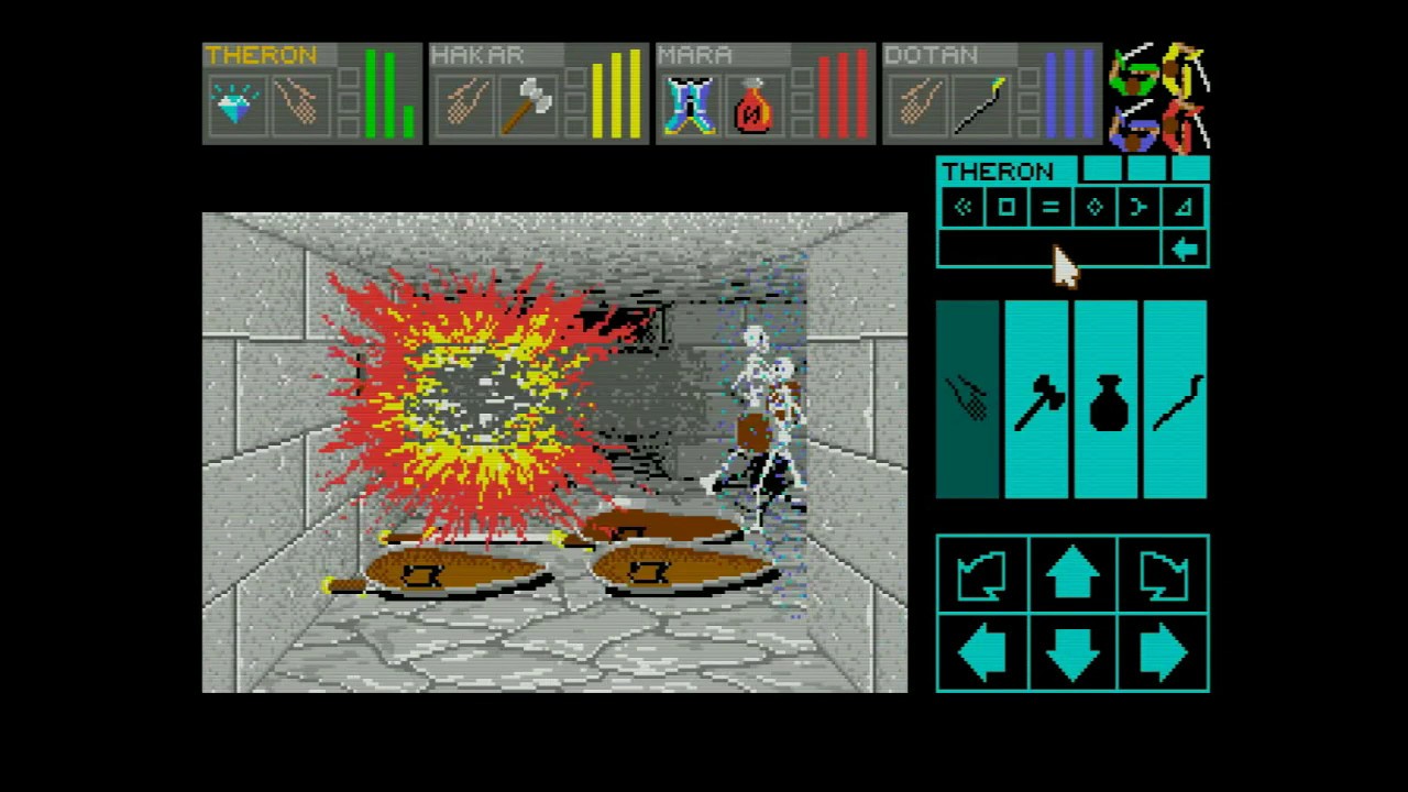 Play Dungeon Master Theron's Quest for PC Engine Part 9 - YouTube