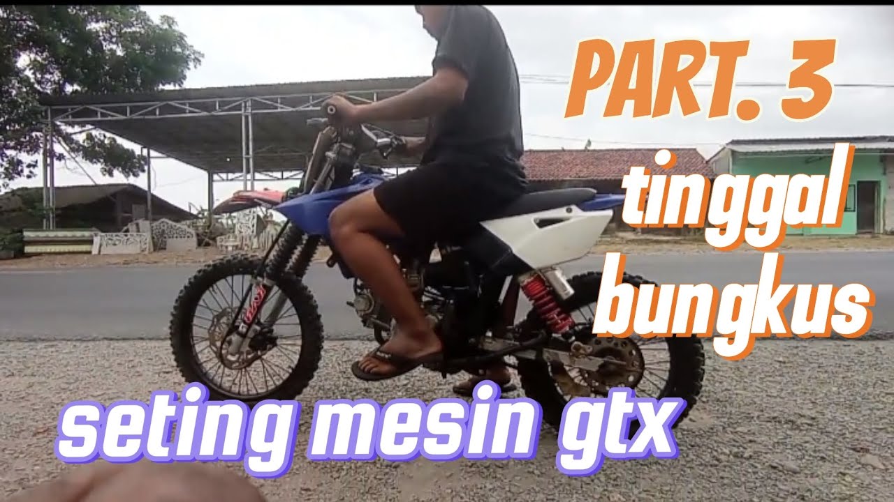 seting mesin TRIL gtx jupiter z|motor trail - YouTube