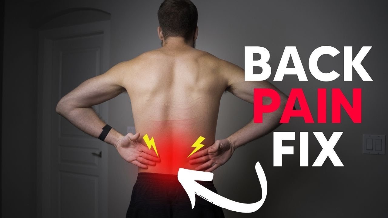 How To Permanently Fix Lower Back Pain (FOR GOOD) - YouTube