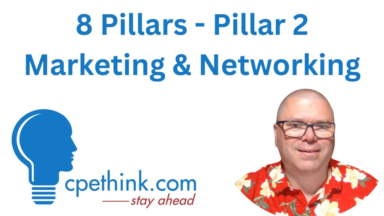 8 Pillars Pillar 2 Marketing and Networking - YouTube