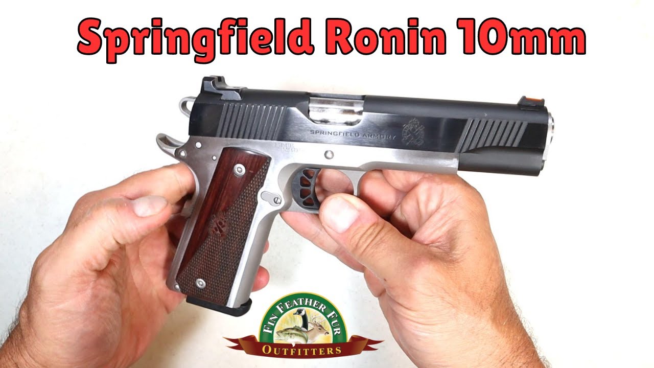 Springfield 1911 Ronin 10mm "Smoothest 10mm" - YouTube