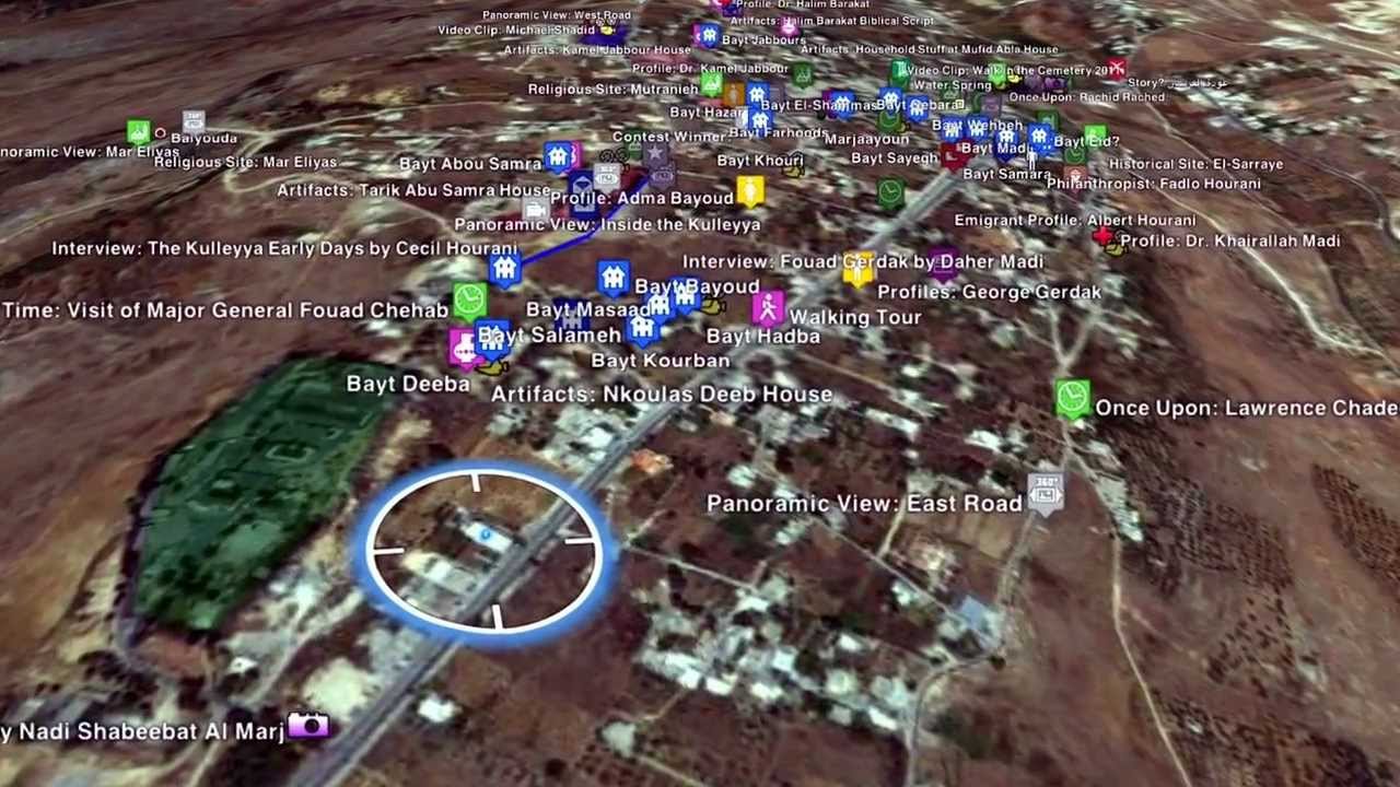 Marjeyoun Project Map: Jdeida Now and Then - YouTube