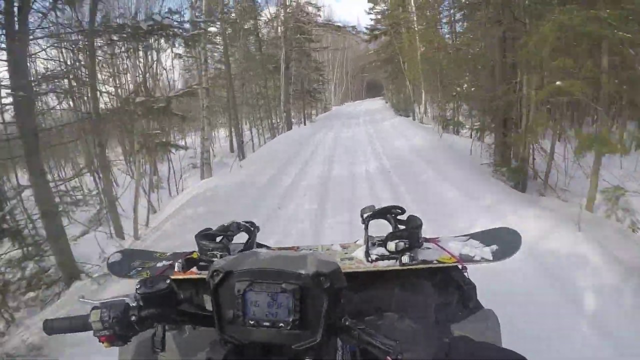 Sportsman 850 Snow Cruising PT3 3 - YouTube