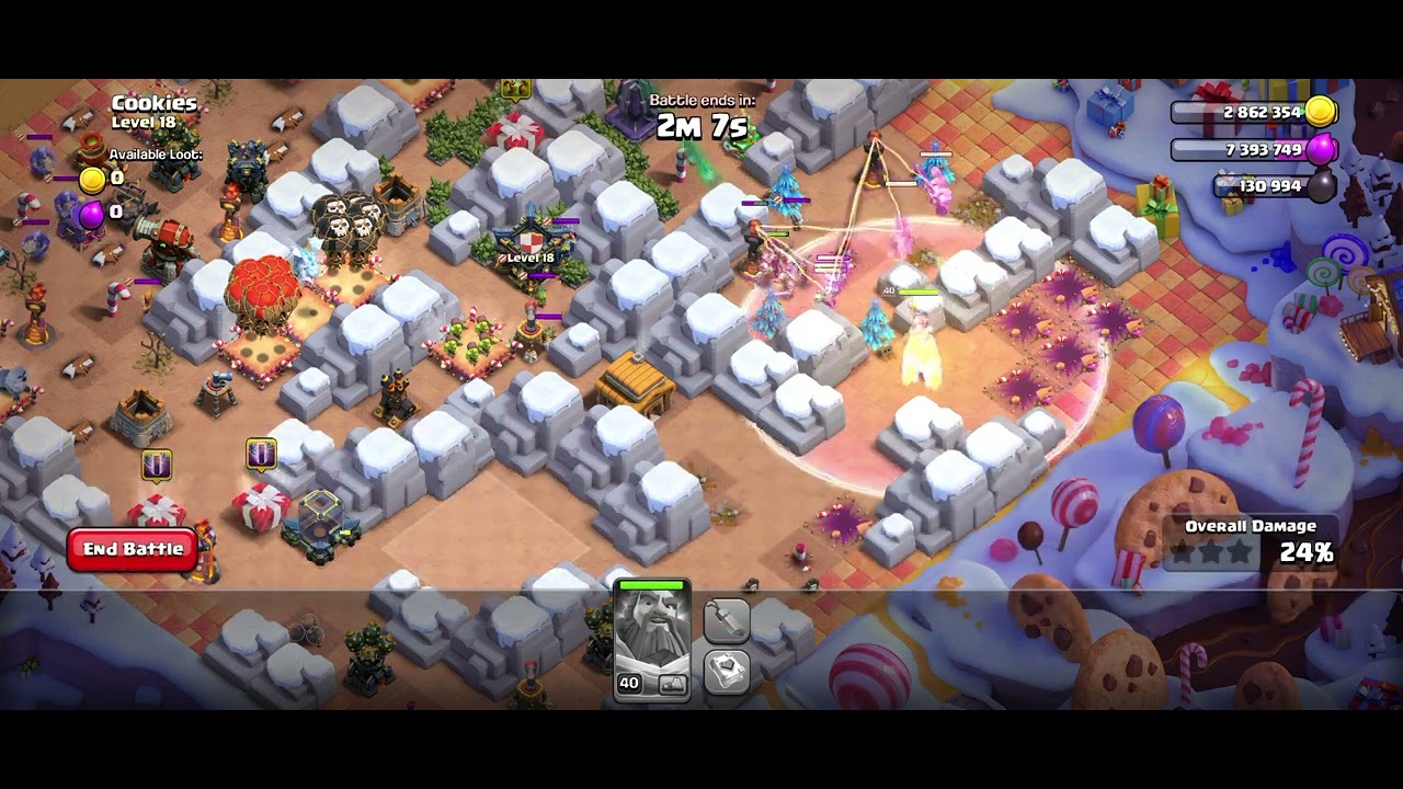 HOW TO CLEAR LEVEL 18 OF CLASH OF CLANS COOKIE CHAOS !!!! 🙌 - YouTube