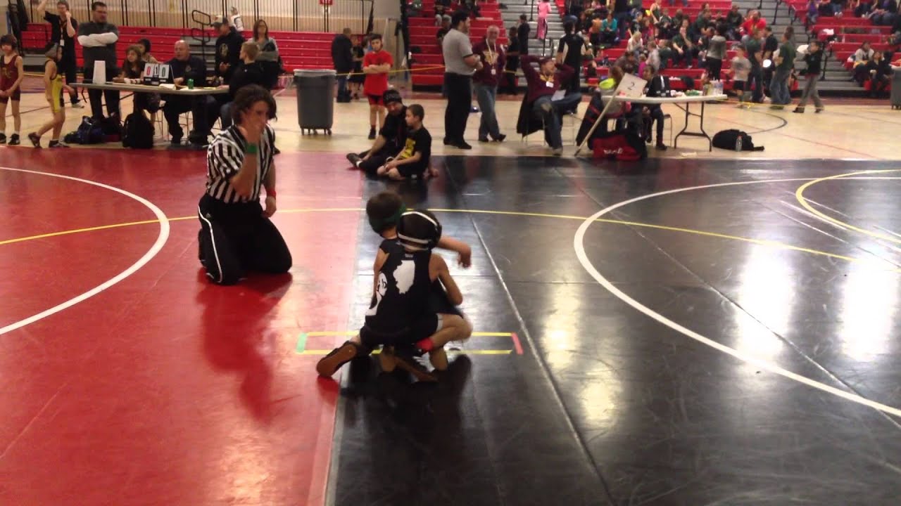 Mason Patrick's 10th Wrestling Match 2 of 2 - YouTube