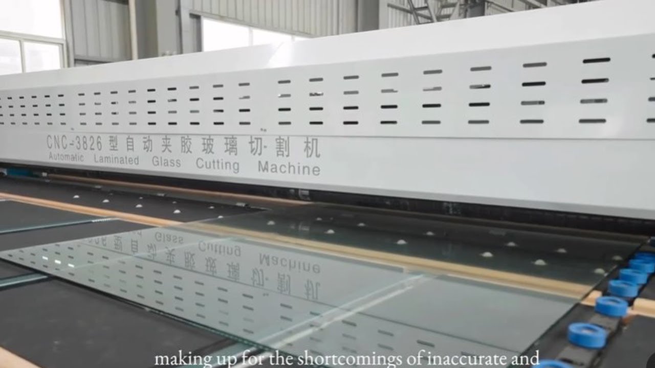 Laminated Glass Cutting Machine, Laminated Glass Cutting #glass # ...