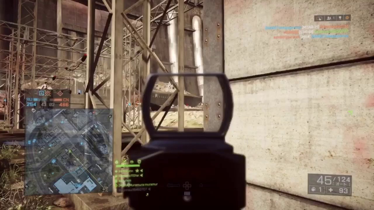 BF4 Japanese player Lancang Dam #11 - YouTube