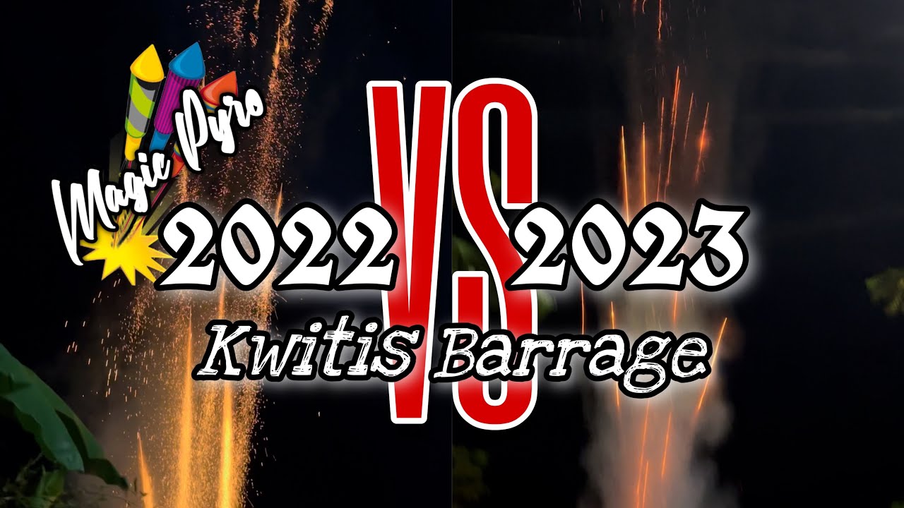 Kwitis Barrage 2022 vs 2023 || New Years Eve - YouTube