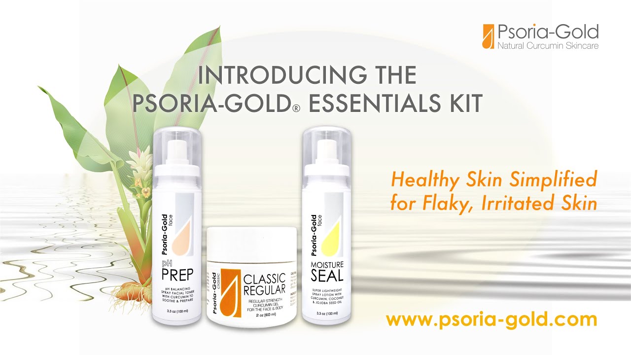 Psoria-Gold Essentials Kit for Dry, Irritated Skin - YouTube