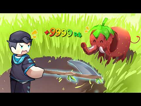 CEPAT!! Beli Pemotong RUMPUT Super & Brainrot CELESTIAL 🐘🍓🗿 | Cut Grass For Brainrots Indonesia