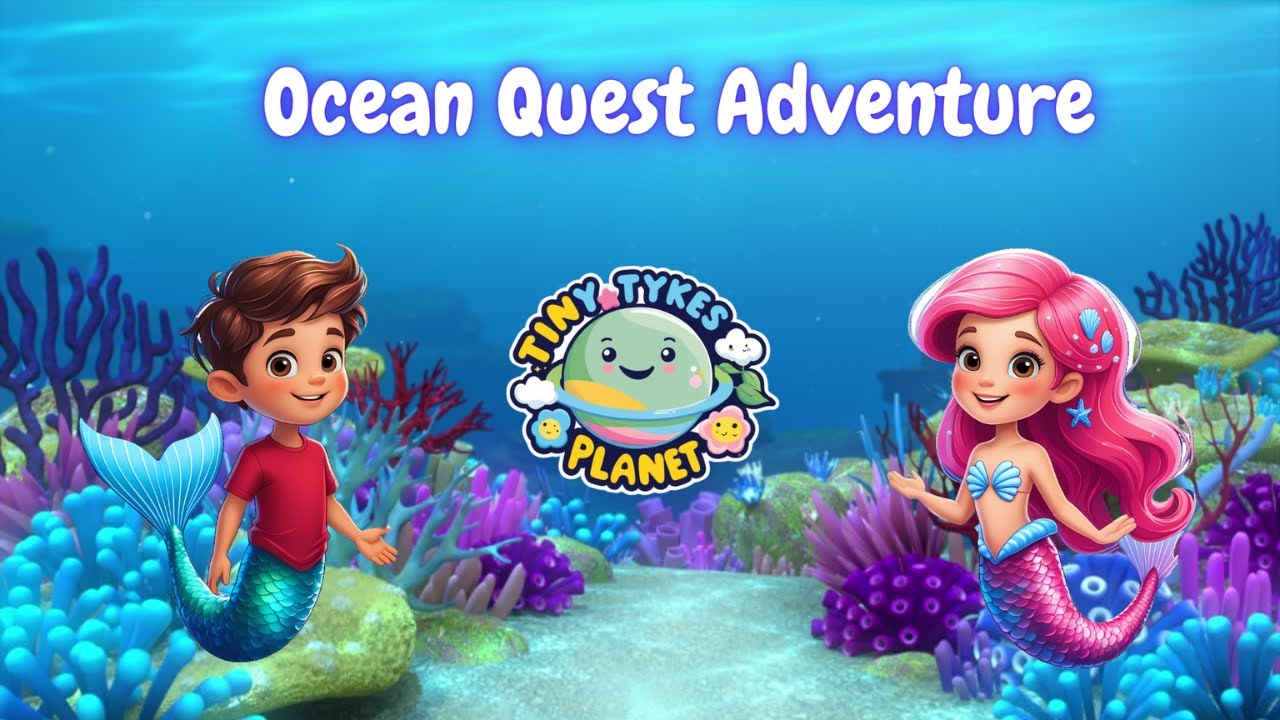 🌊 Ocean Quest Adventure for Kids! 🐬 Explore Dolphins, Whales, Turtles ...