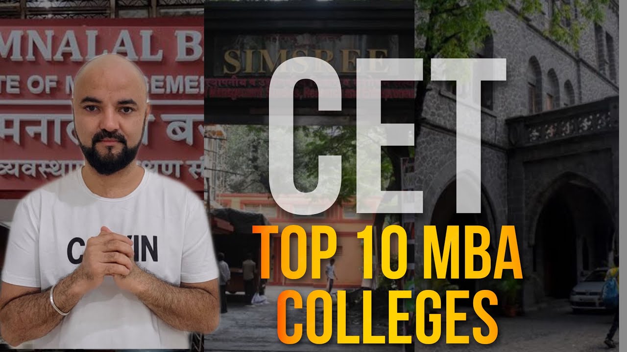 CET Top 10 MBA Colleges! Cluster of Colleges - YouTube