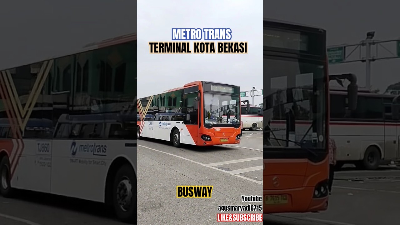 BUSWAY JAKARTA METROTRANS#mudiklebaran2024#busway#jakarta#bekasi# ...