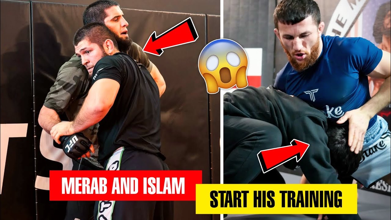 Merab And Islam Training Start 😱 | Merab Dvalishvili | Islam Makhachev ...