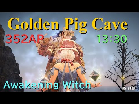 BDO | Fortunate Golden Pig Cave | Awakening Witch 352AP no wp buff| 13: ...
