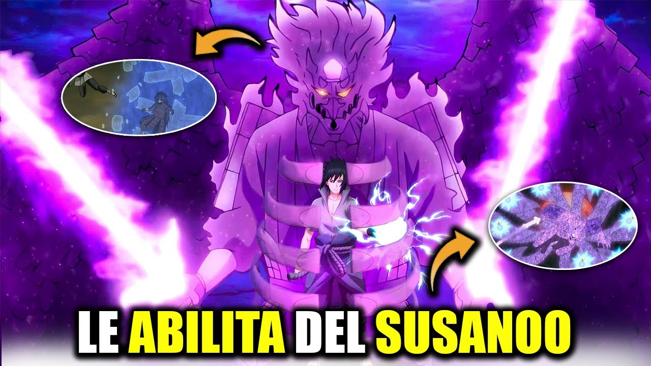 TUTTE LE ABILITÀ DEL SUSANOO E I SUOI STADI - YouTube