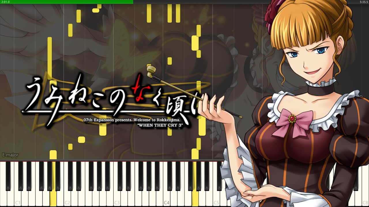 Golden Sneer - Umineko When They Cry | PIANO TUTORIAL - YouTube