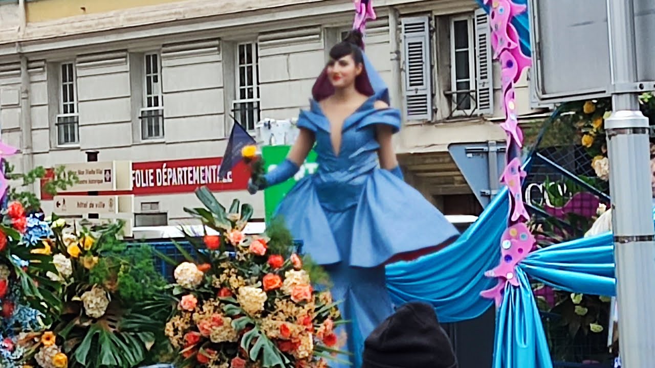 Amazing Nice Carnival - Full Flower Show - 2025 Nice France - YouTube