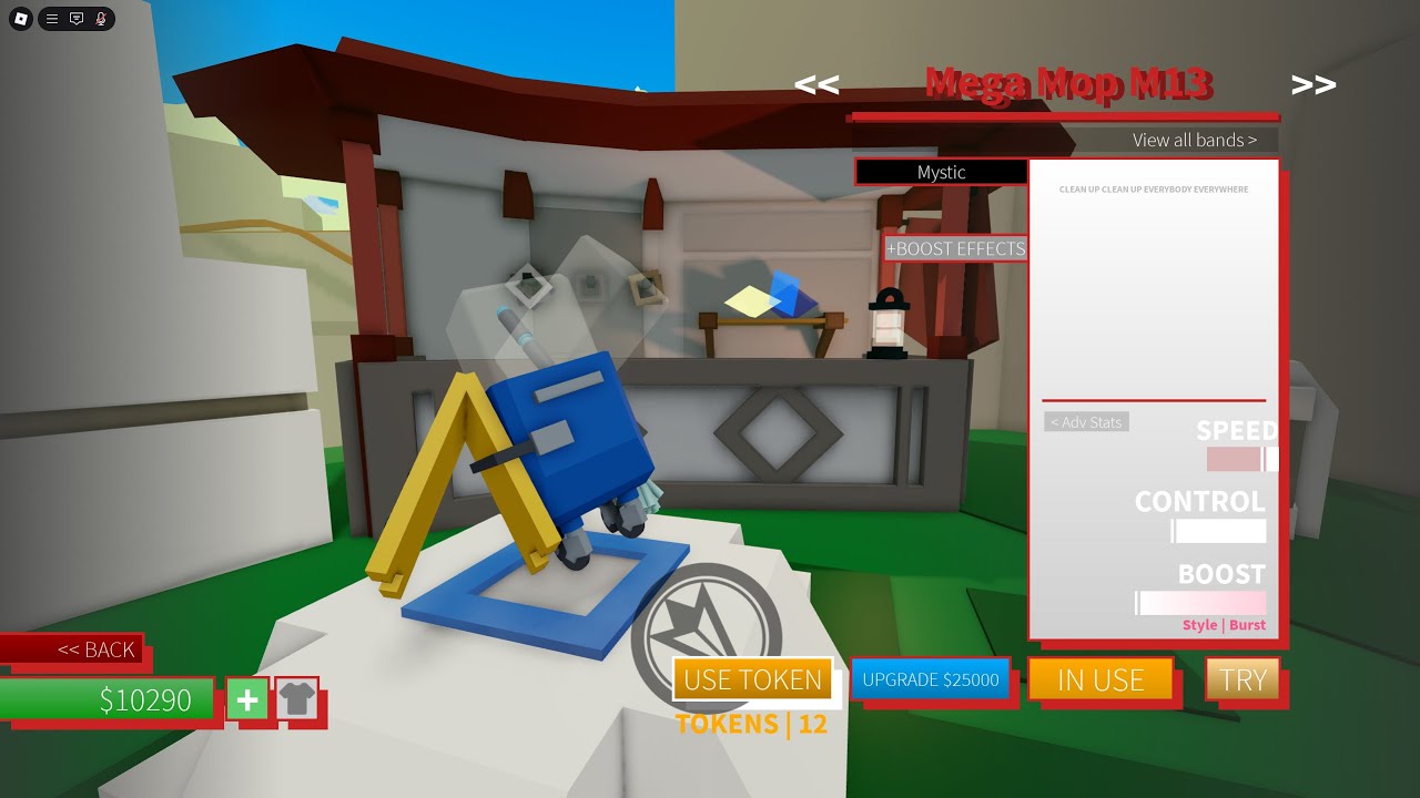 Mege Mop M13 Level 1 - roblox boost vector - YouTube