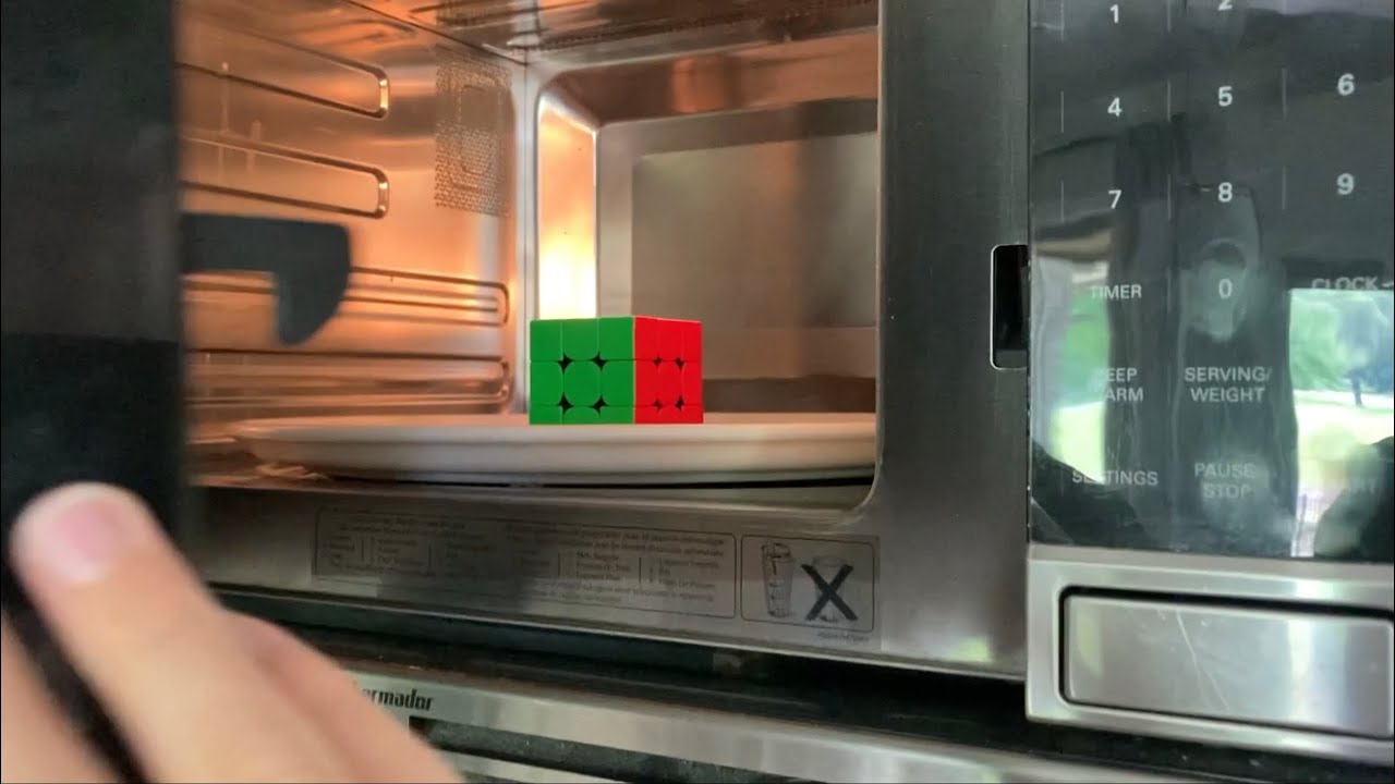 POV: You microwave your Rubik’s cube - YouTube