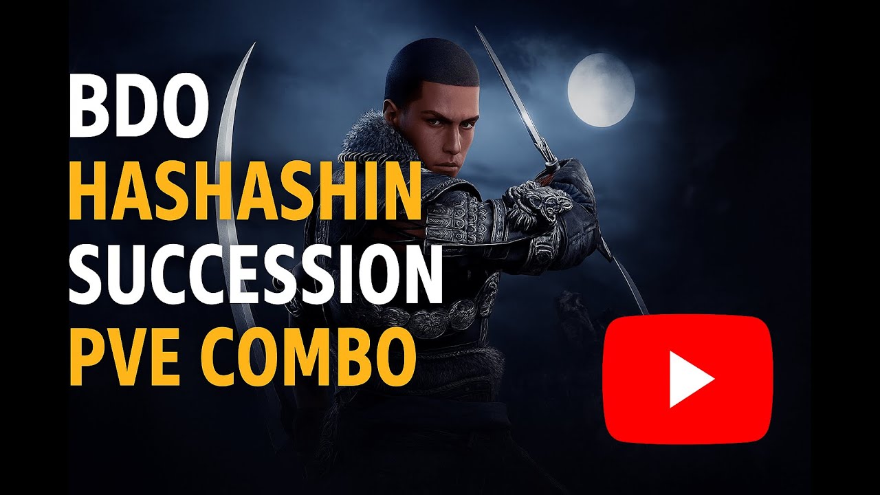 BDO | Hashashin Succession Combo - YouTube