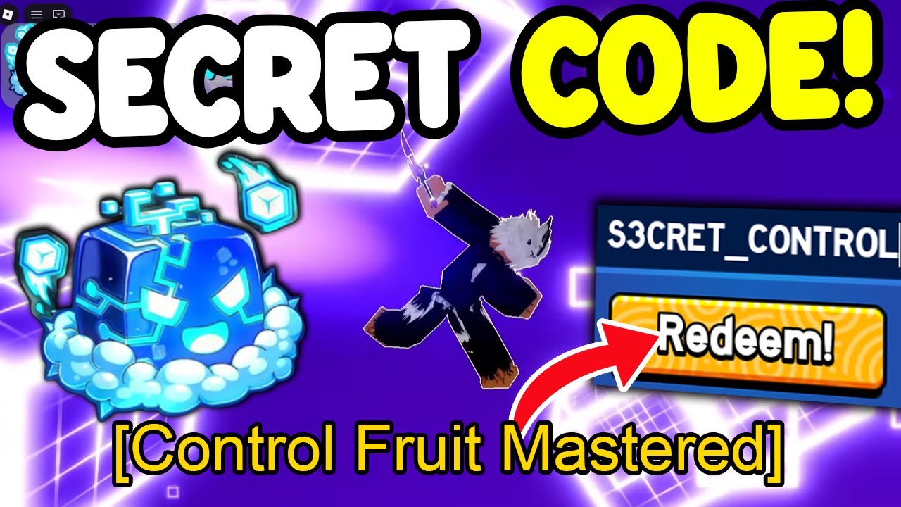 [CONTROL CODE] ALL SECRET CODES IN BLOX FRUITS DECEMBER 2025! ROBLOX ...