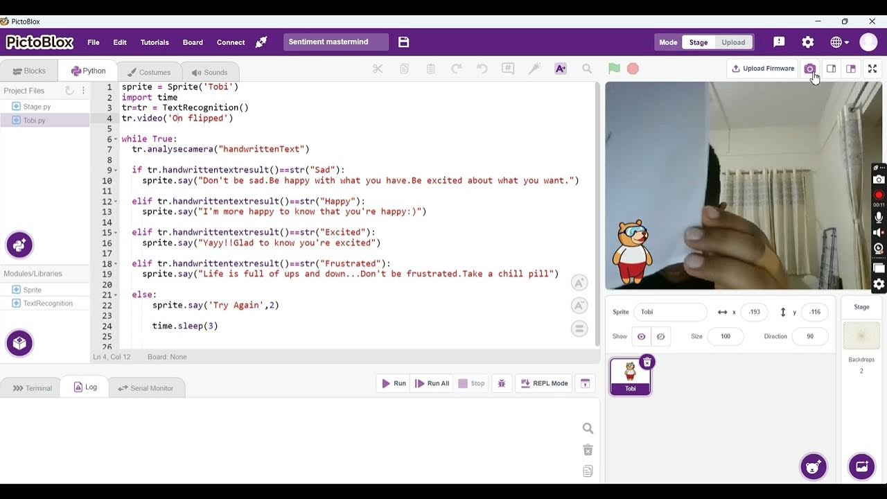 Sentimental mastermind in Python - YouTube