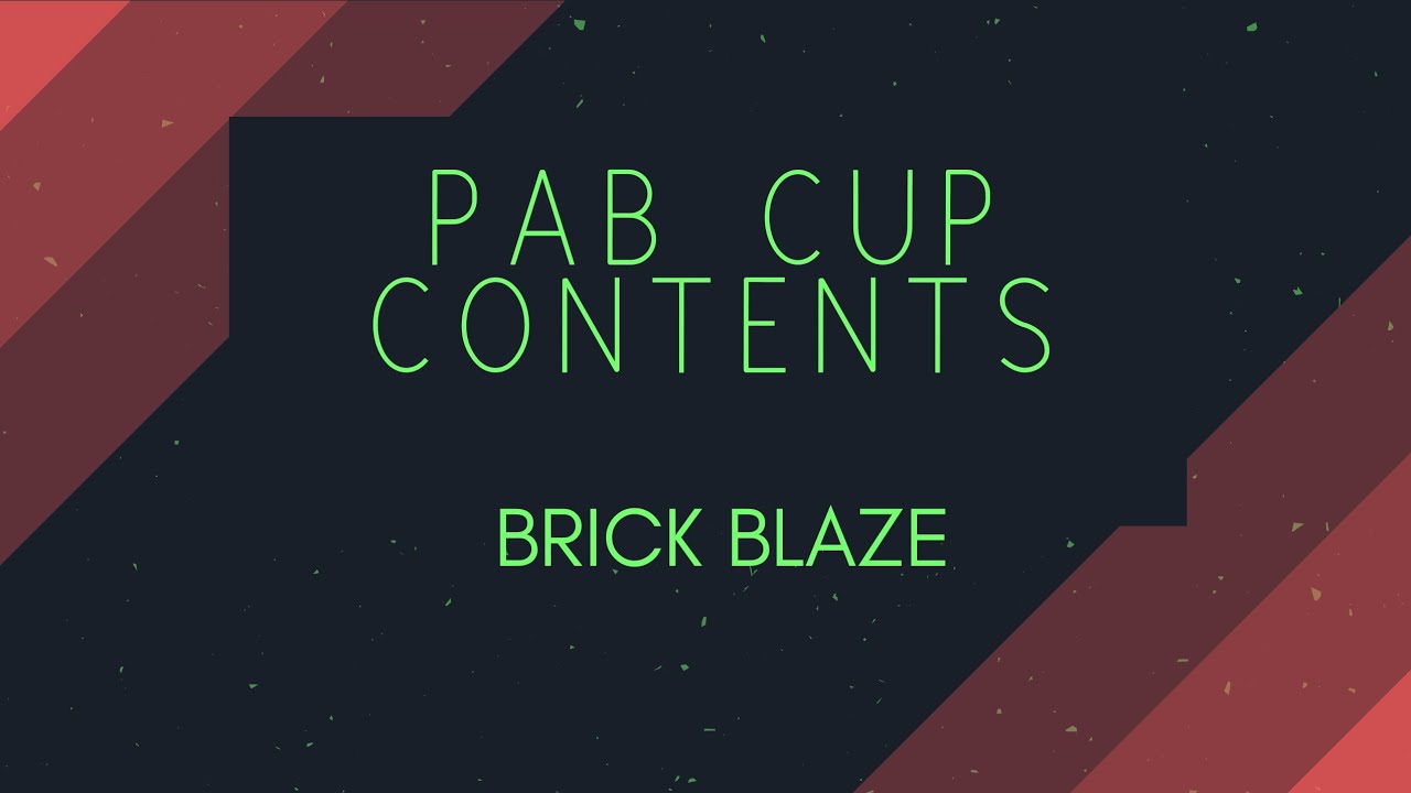 PAB Cup Contents. - YouTube
