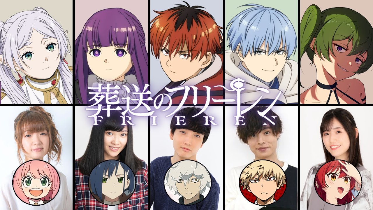 Sousou no Frieren Voice Actors & Same Voice in Anime Characters Roles ...