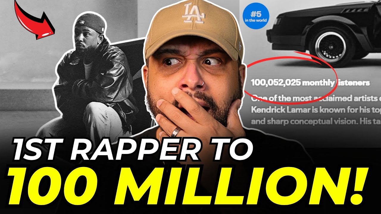 Kendrick Lamar Becomes The FIRST Rapper To Reach THIS Milestone! - YouTube