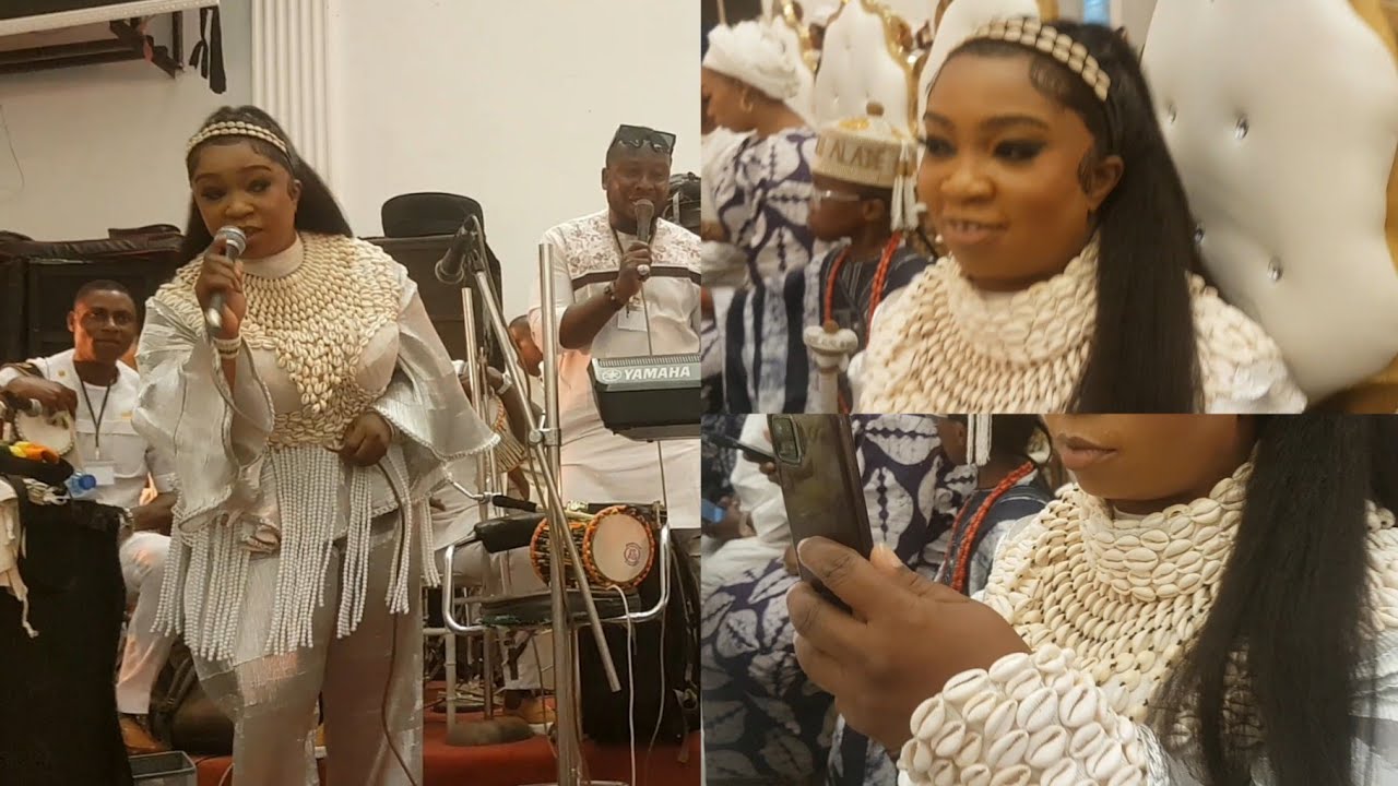 DRUMMER, ARA'S APPEARANCE BECOMES THE CYNOSURE OF ALL EYES AT OLOKUN ...