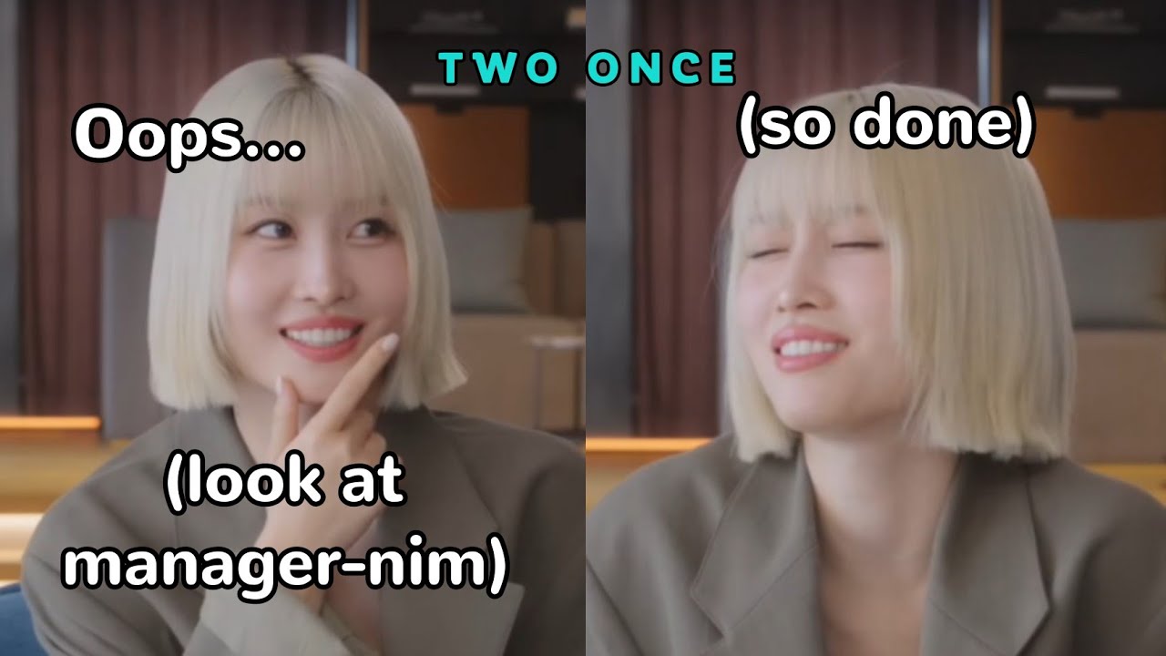 momo speaks in korean instead of japanese in a japan interview 😂 - YouTube