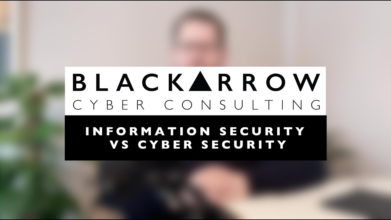 Information Security vs Cyber Security - what's the difference? - YouTube