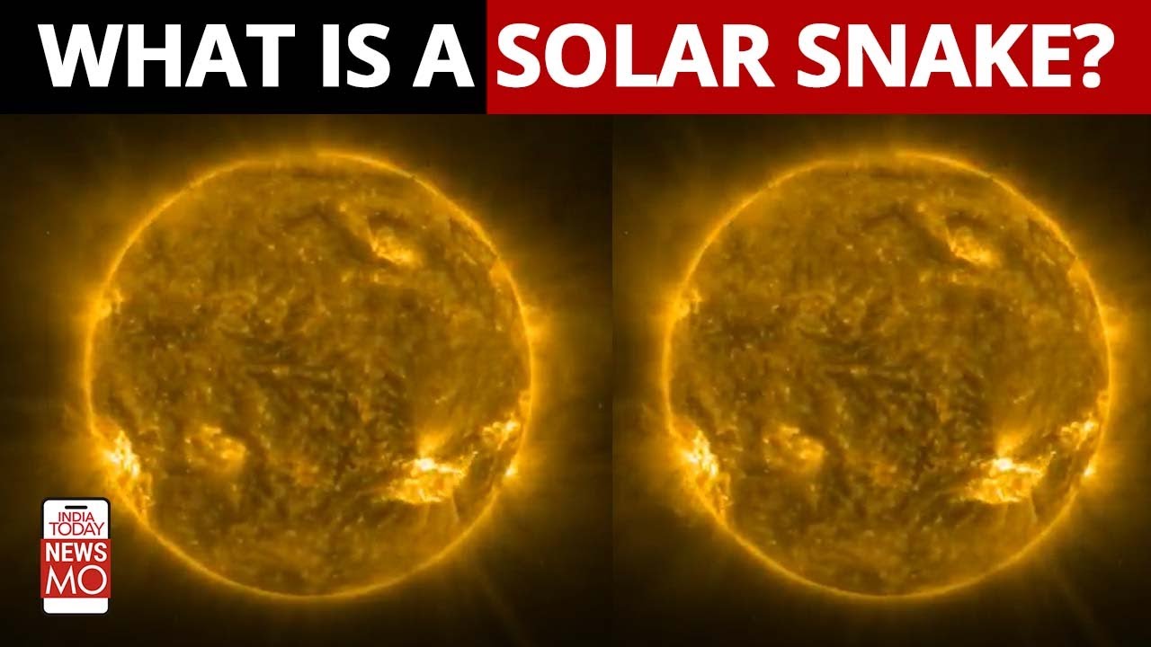 What's A Solar Snake Spotted On The Sun? - YouTube