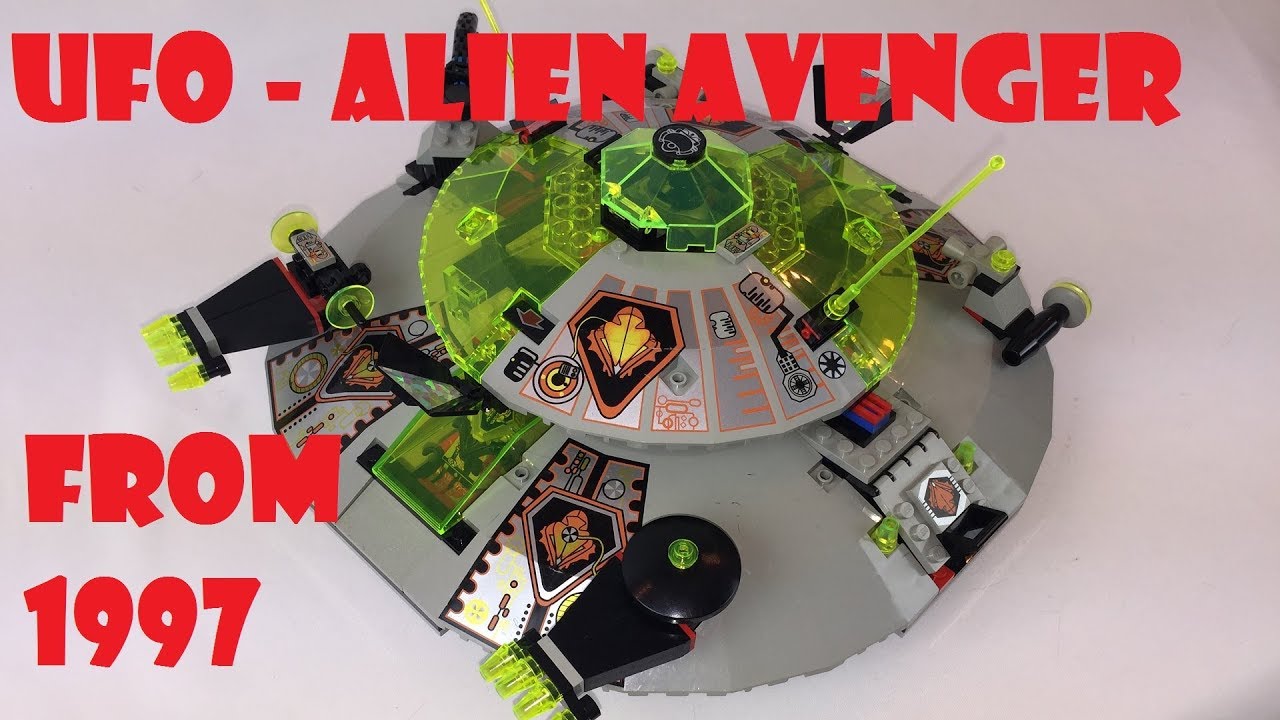 Lego Alien Avenger - UFO Set 6975 from 1997 - YouTube