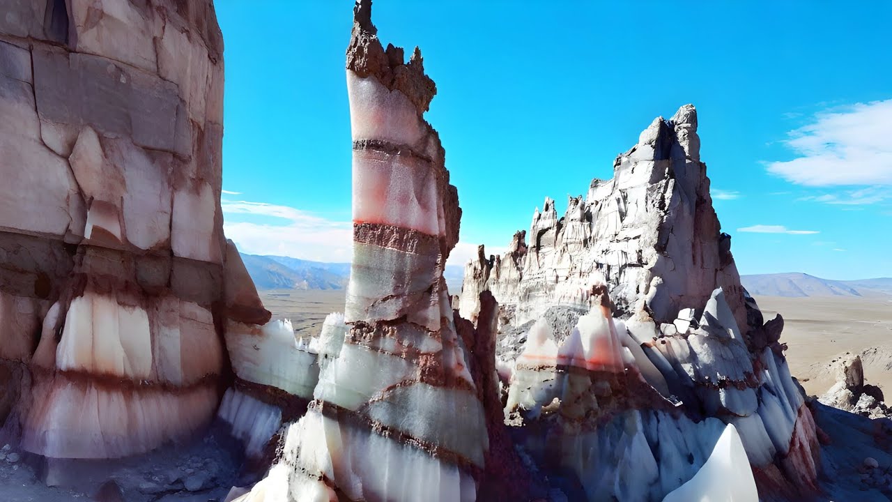 Salt Glaciers and Domes at Zagros Mountain in Iran || লবণের গম্বুজ ...