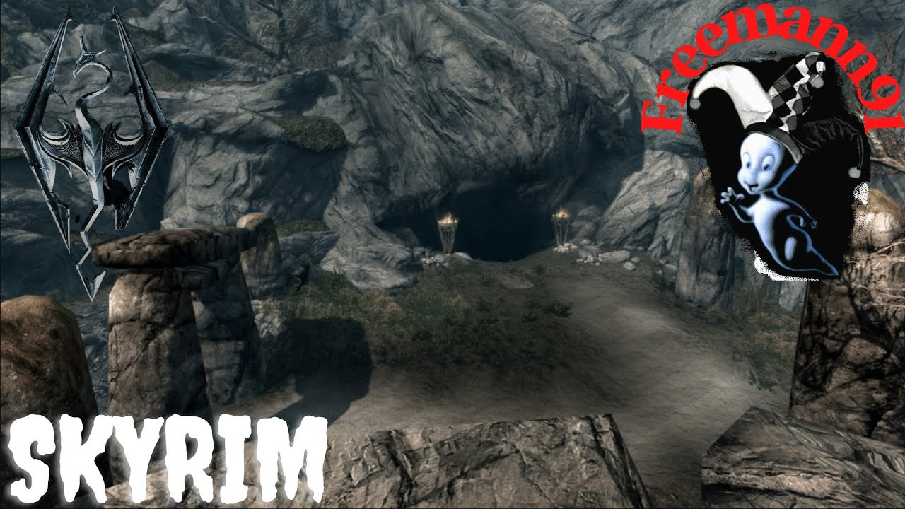 Skyrim Der erste Aetheriumsplitter in der Ruine Arkngthamz - YouTube