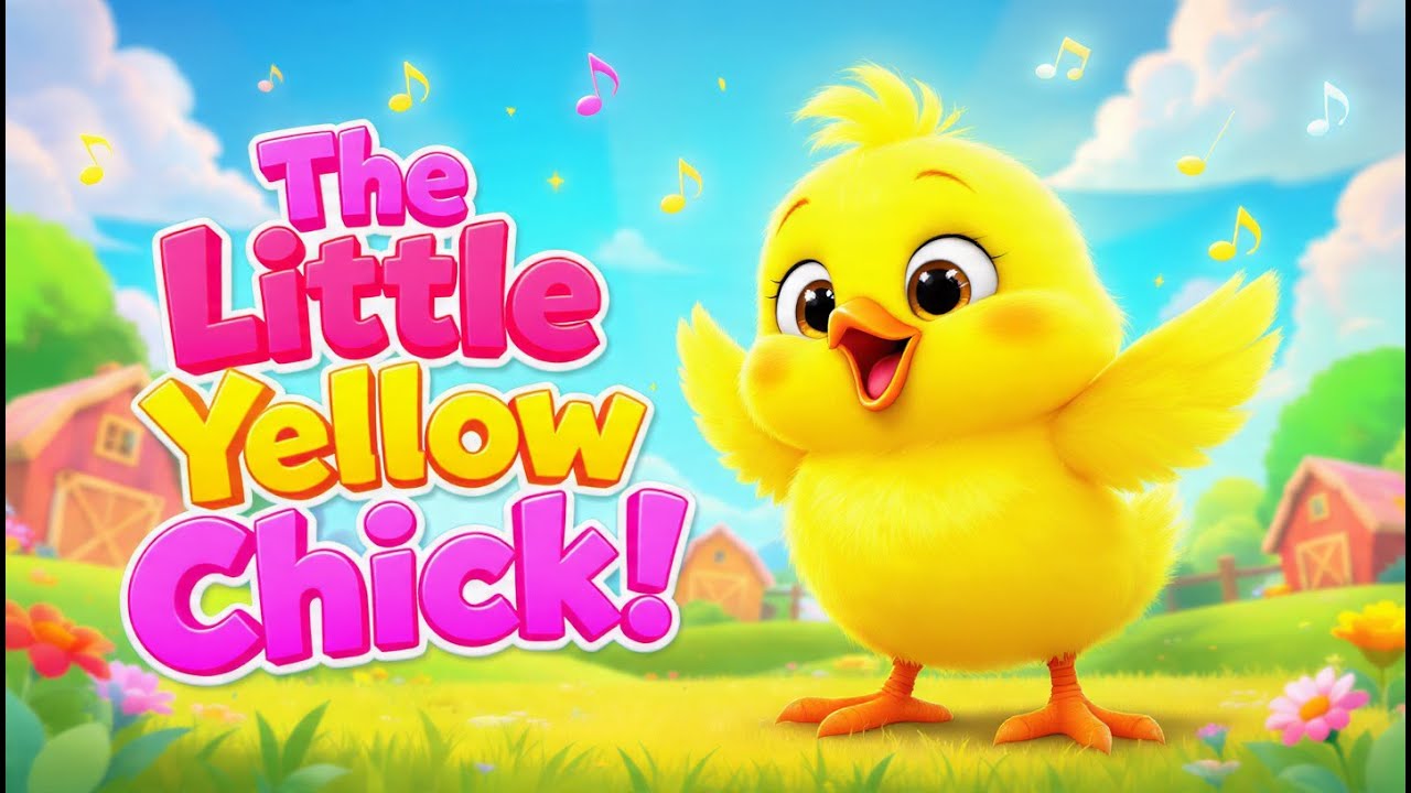 🐥🎵 “The Little Yellow Chick” 🎵 | Cute Baby Chick Song for Kids – Sing ...