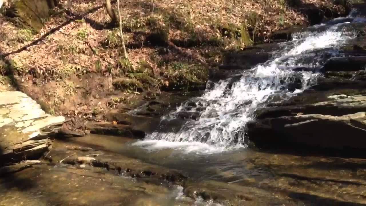 4/8/14 BareFoot Falls & And a surprise flint point!! - YouTube