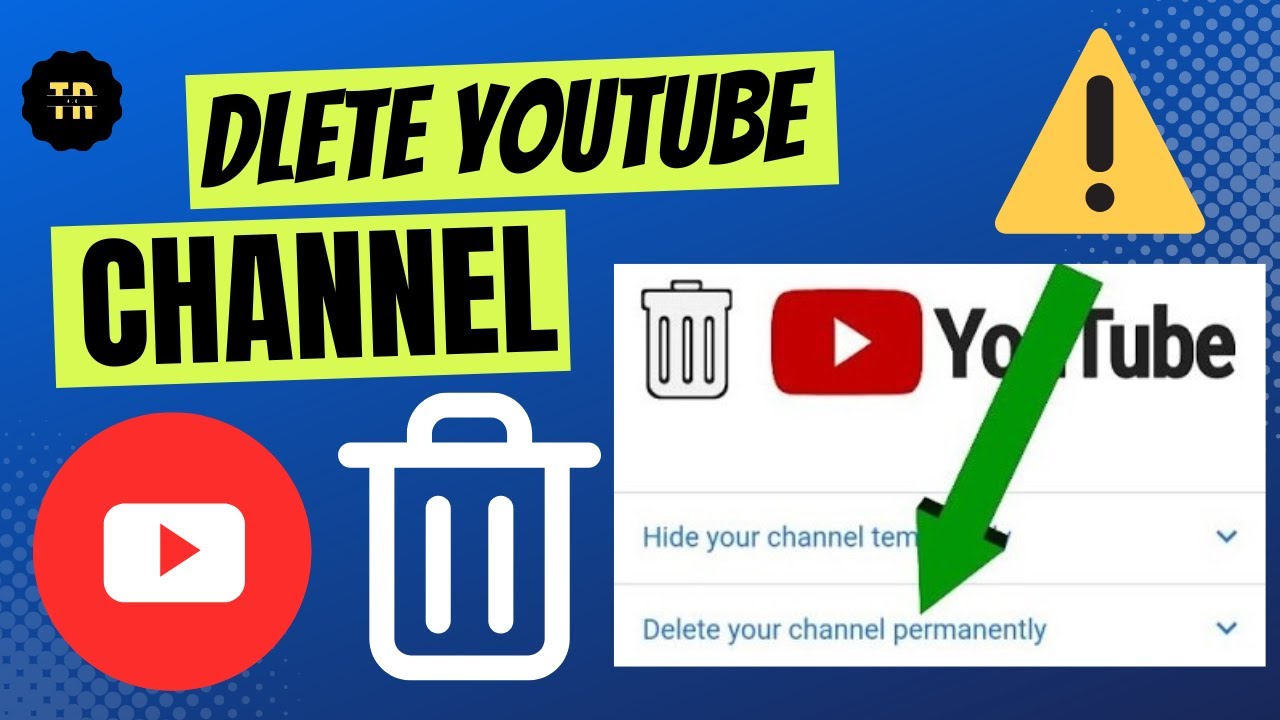 How to delete YouTube channel | YouTube channel delete - YouTube