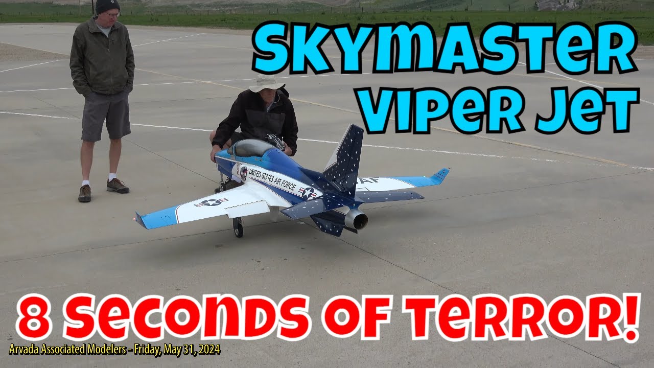 Clark Graves... Skymaster Viperjet... Friday, May 31, 2024 rc jets rc ...