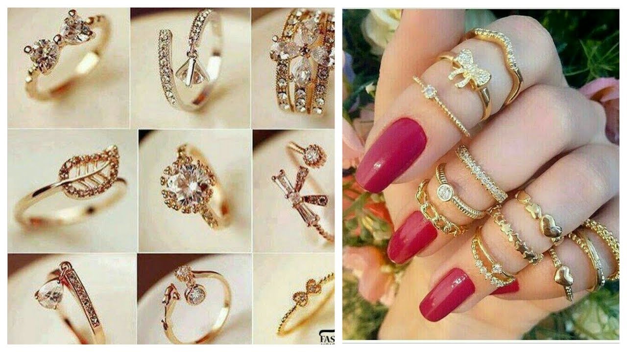 New Style of daily wear Light Weight Gold Rings Designs - YouTube
