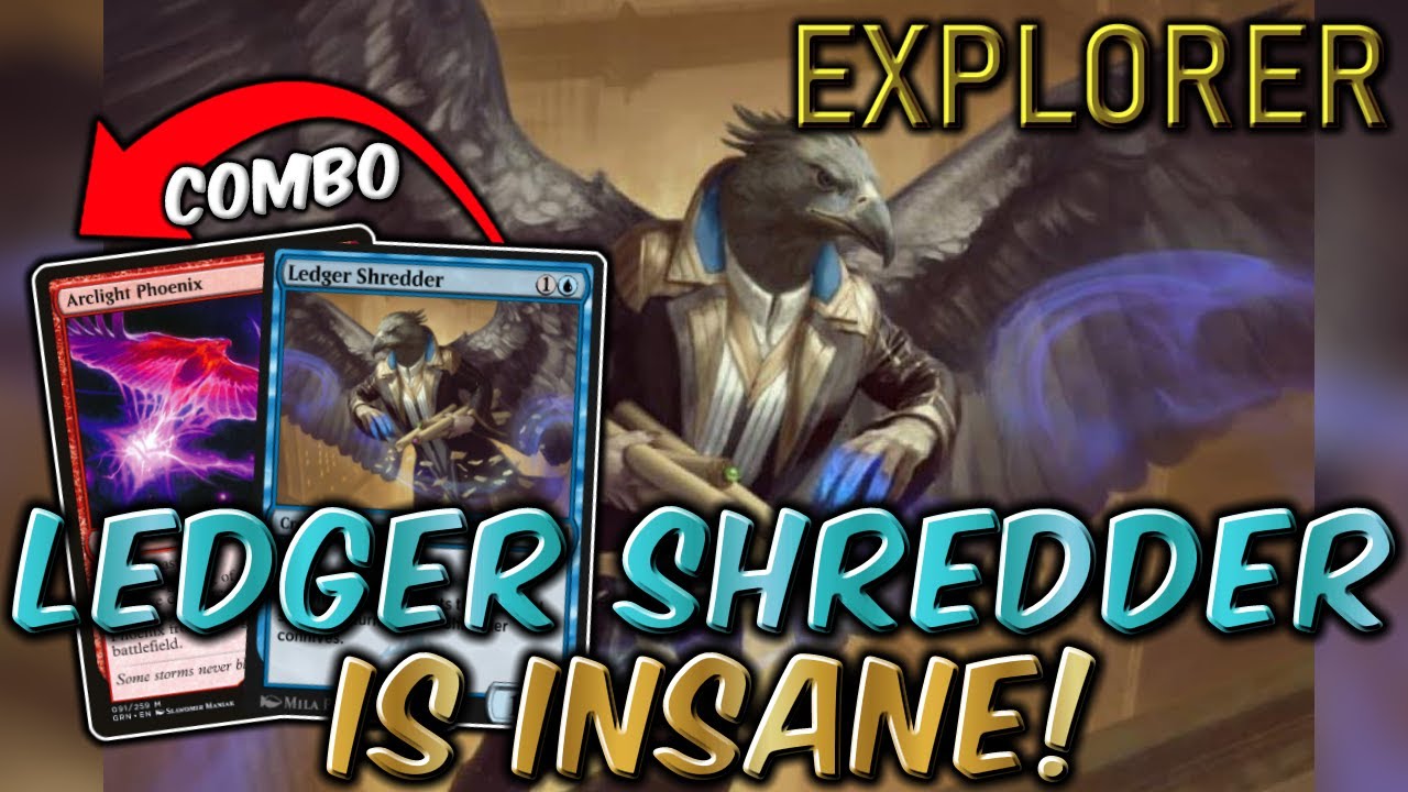 Ledger Shredder Phoenix | Explorer BO3 Ranked | MTG Arena - YouTube