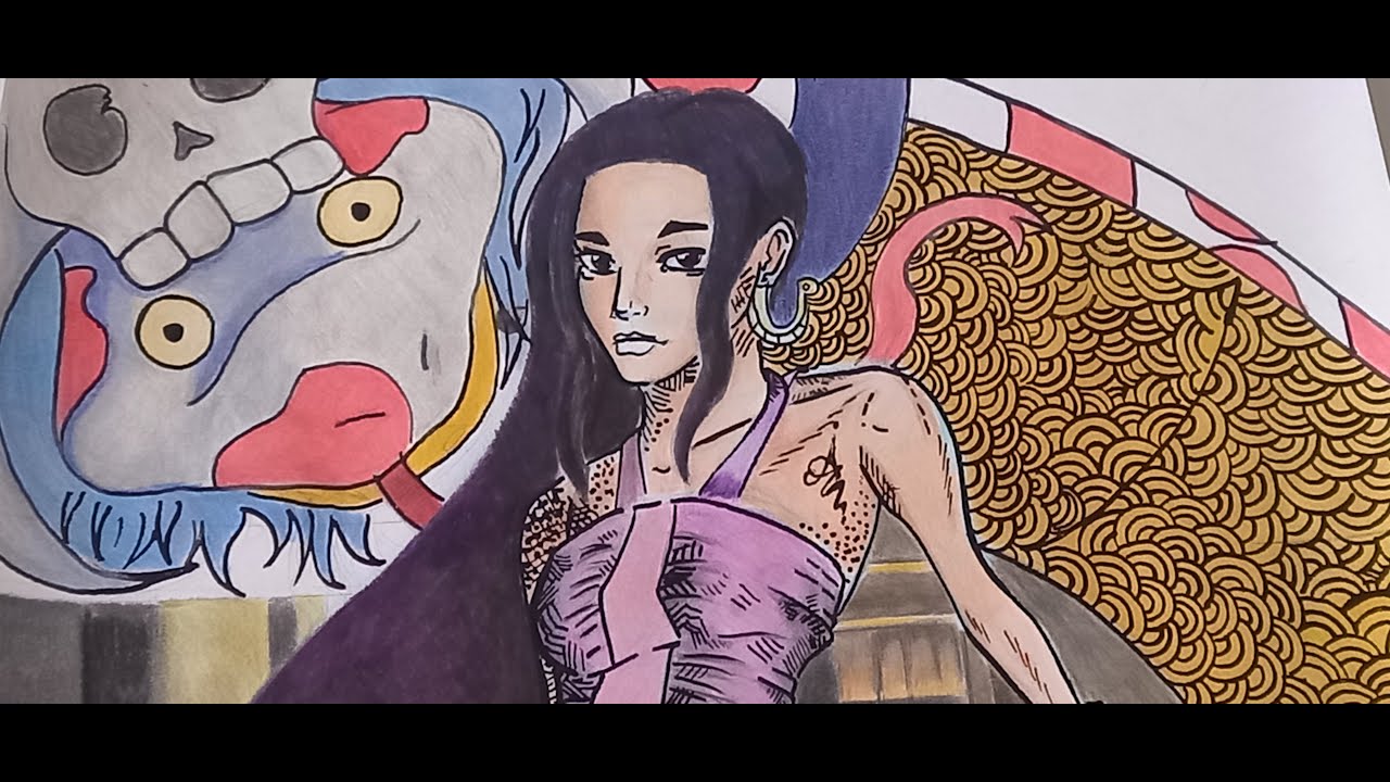 Boa Hancock - One Piece (Speed Drawing) - YouTube